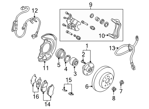 1125406166B - Genuine Kia BOLT-WASHER ASSEMBLY