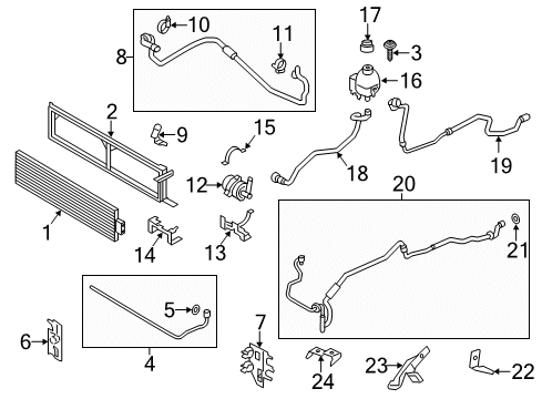 971131U000 - Genuine Kia MOTOR & FAN ASSEMBLY-A/C
