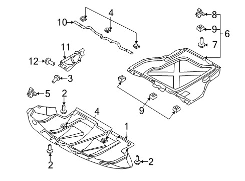 877553W500 - Genuine Kia DEFLECTOR ASSEMBLY-SIDE