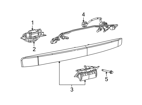 877562W000 - Genuine Kia CLIP-SIDE GARNISH MOUNTING