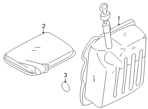 264102G100 - Genuine Kia COOLER ASSEMBLY-ENGINE OIL