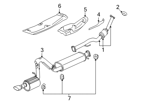 289502E100 - Genuine Kia CONVERTER ASSEMBLY-CATALYTIC