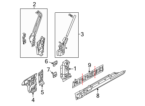 54651C6100 - Genuine Kia STRUT ASSEMBLY-FRONT ,LH