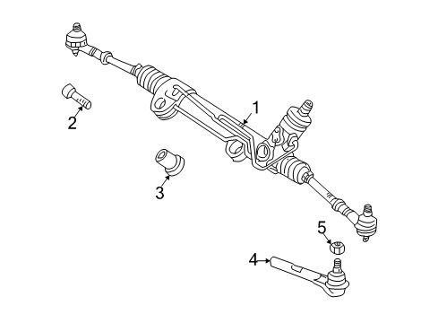 641012K050 - Genuine Kia MEMBER ASSEMBLY-RADIATOR