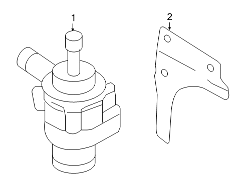 282402G411 - Genuine Kia PIPE-OIL FEED