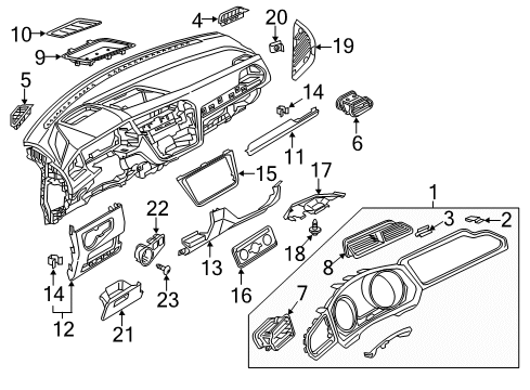 86381D9000 - Genuine Kia BLACK TAPE-REAR DOOR FRAME