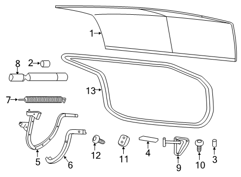 86512C6000 - Genuine Kia COVER-FRONT BUMPER LOWER