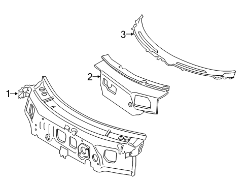 86610C6050 - Genuine Kia COVER-REAR BUMPER LOWER