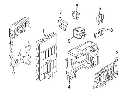 97701A5502 - Genuine Kia COMPRESSOR ASSEMBLY