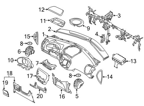 551102E002 - Genuine Kia ARM ASSEMBLY-TRAILING