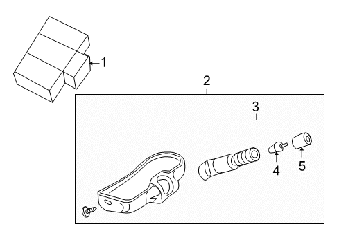 554053R850 - Genuine Kia CROSSMEMBER-REAR