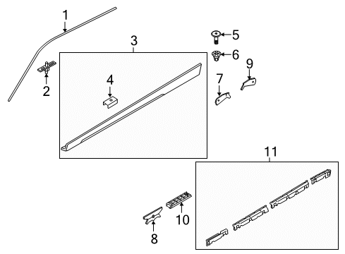 Kia Sportage Door Handle - Guaranteed Genuine Kia Parts