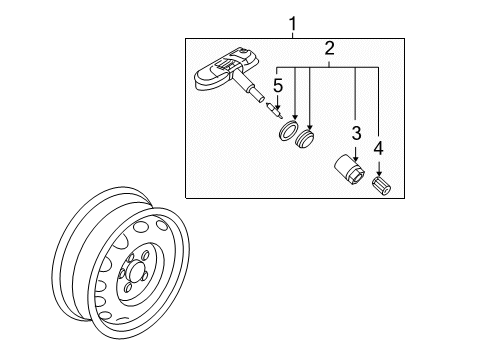 Kia Sorento Steering Column - Guaranteed Genuine Kia Parts