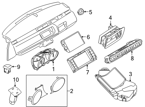 2816437200 - Genuine Kia SENSOR ASSEMBLY-AIR FLOW