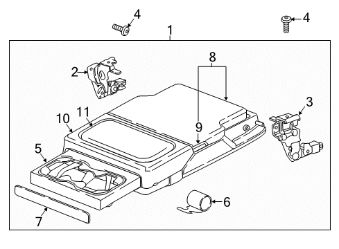 66400A9000 - Genuine Kia PANEL ASSEMBLY-HOOD