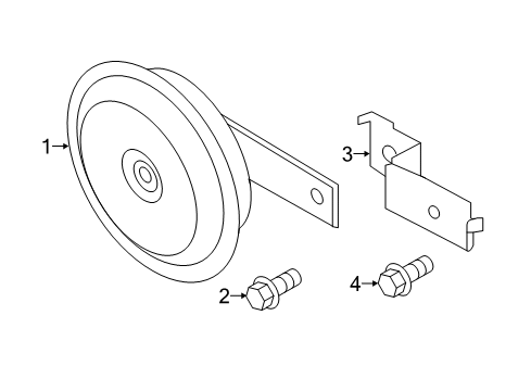 545004R000 - Genuine Kia ARM COMPLETE-FRONT LOWER