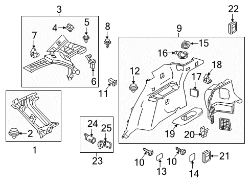Kia Rio Fog Light - Guaranteed Genuine Kia Parts