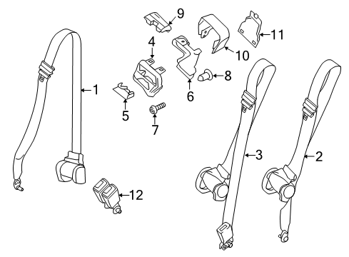 256301U500 - Genuine Kia WATER VALVE-WARMER
