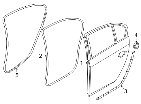 29110D5000 - Genuine Kia PANEL ASSEMBLY-UNDER COVER