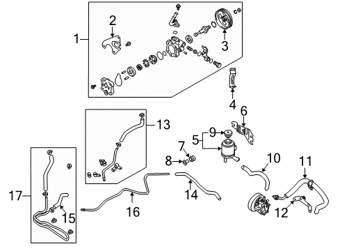 546101M000 - Genuine Kia INSULATOR ASSEMBLY-STRUT