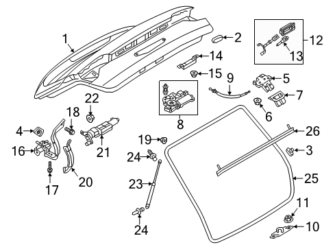 282101U600 - Genuine Kia DUCT-AIR