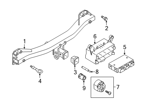 86585A9000 - Genuine Kia MOULDING-FRONT BUMPER