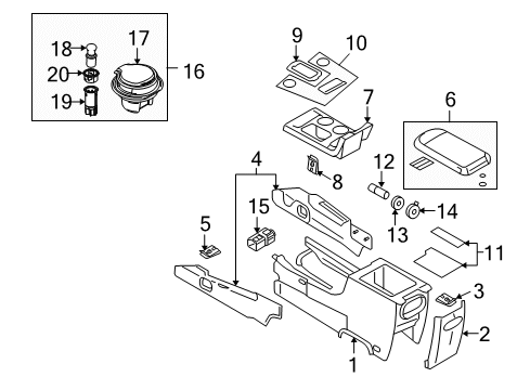 86520C6000 - Genuine Kia ABSORBER-FRONT BUMPER