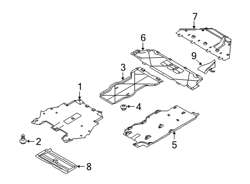28600A7350 - Genuine Kia MUFFLER COMPLETE-CENTER