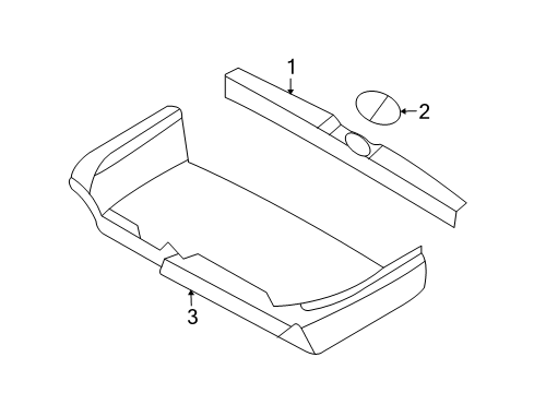 86565D9000 - Genuine Kia SKID PLATE-FRONT BUMPER
