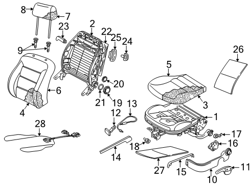 452863B010 - Genuine Kia PLUG-OIL LEVEL