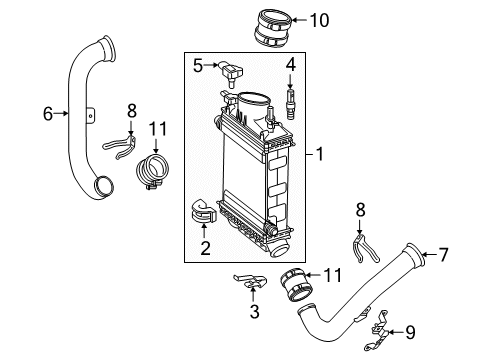 861143D000 - Genuine Kia PAD-WINDSHIELD LOWER SPACE