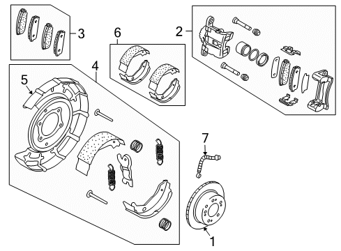 87742C6000 - Genuine Kia GARNISH ASSEMBLY-QUARTER SID