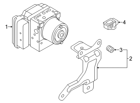 1249204127E - Genuine Kia TAPPING SCREW-FLANGE HEAD