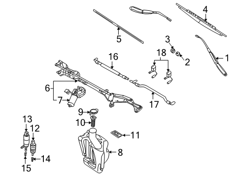 86812A7000 - Genuine Kia GUARD ASSEMBLY-FRONT WHEEL