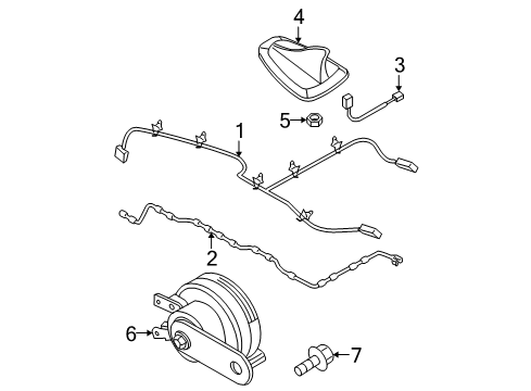 1140506206K - Genuine Kia BOLT-FLANGE
