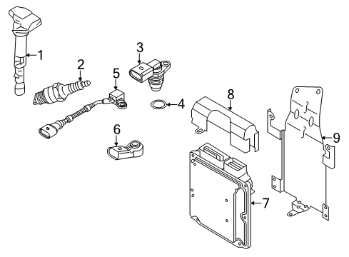 224102E210 - Genuine Kia COVER ASSEMBLY-ROCKER