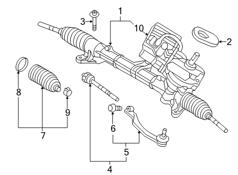 2528125000 - Genuine Kia TENSIONER ASSEMBLY-PULLEY