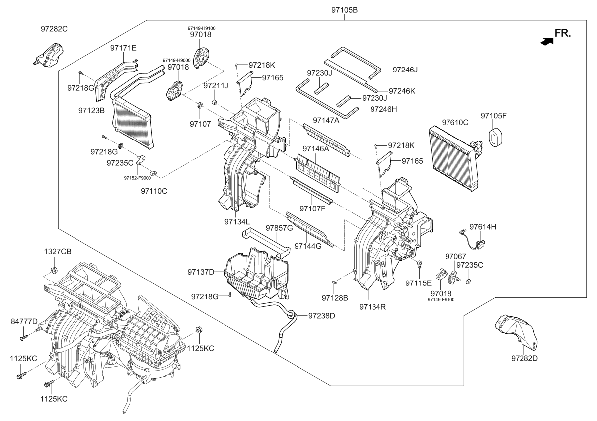 91600E4080 - Genuine Kia WIRING ASSEMBLY-FRONT DOOR(DOOR