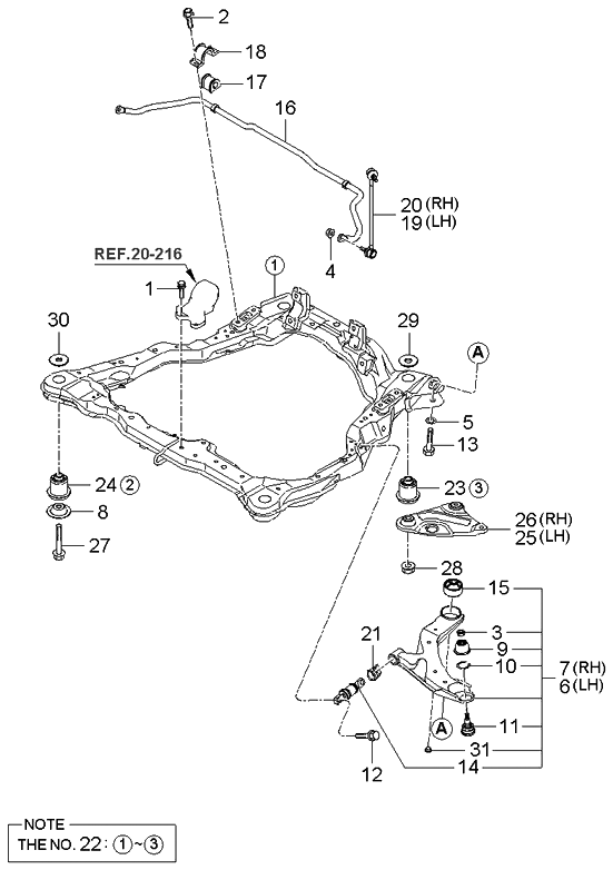 230602B042 - Genuine Kia BEARING PAIR SET-CONNECTING ROD