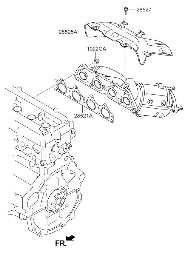 985103T500 - Genuine Kia MOTOR & PUMP-WINDSHIELD