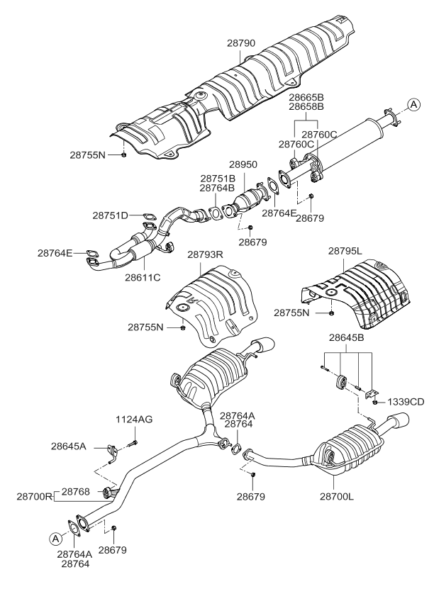 244103E100 - Genuine Kia TENSIONER-TIMING BELT