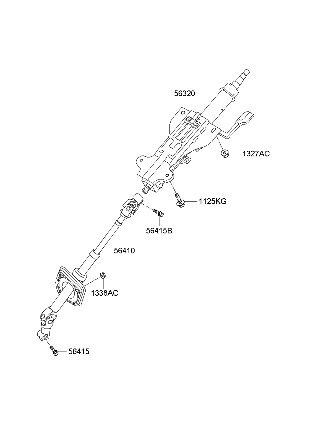 52750B2050 - Genuine Kia HUB ASSEMBLY-REAR WHEEL