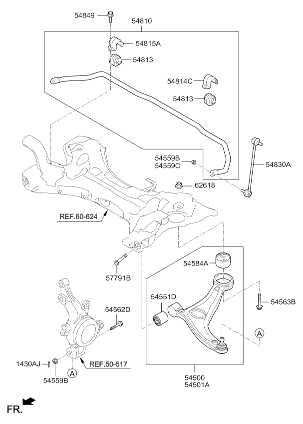 282121M000 - Genuine Kia DUCT B-AIR