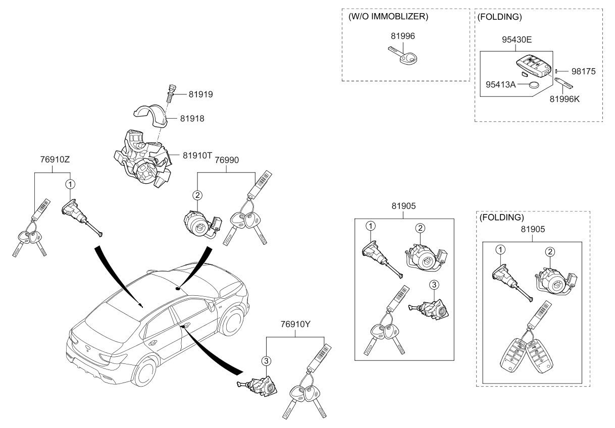 64543G5000 - Genuine Kia REINFORCEMENT-FENDER APRON U