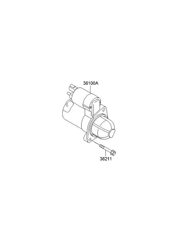 56310A7100 - Genuine Kia COLUMN ASSEMBLY-UPPER