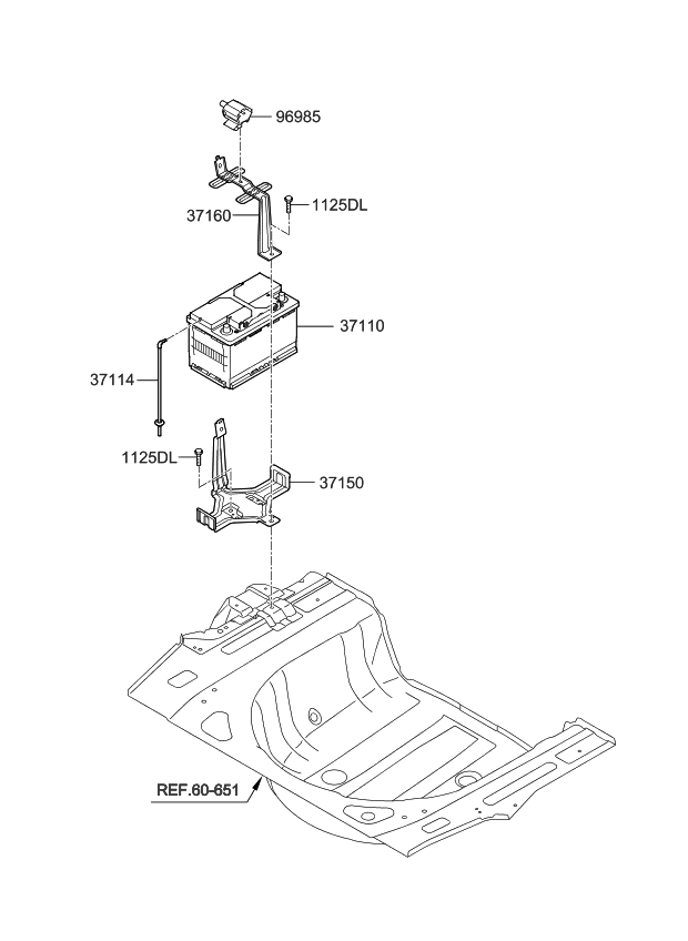 581014ZA00 - Genuine Kia PAD KIT-FRONT DISC BRAK