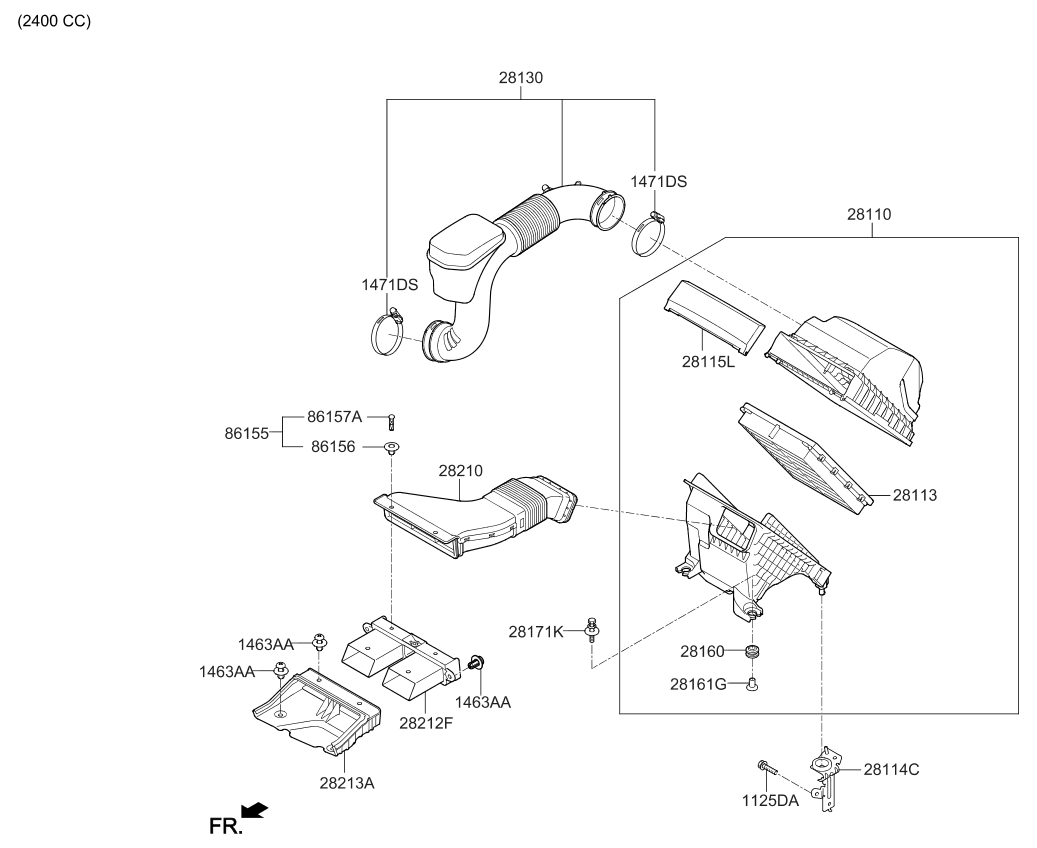97280D5000 - Genuine Kia SENSOR-AMBIENT