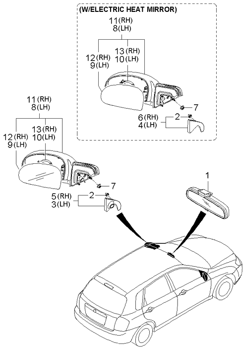 876162F150 Genuine Kia Part