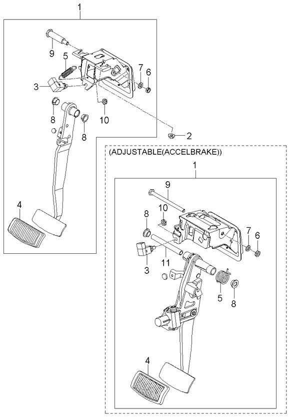 328153F100 Genuine Kia Spring-Return