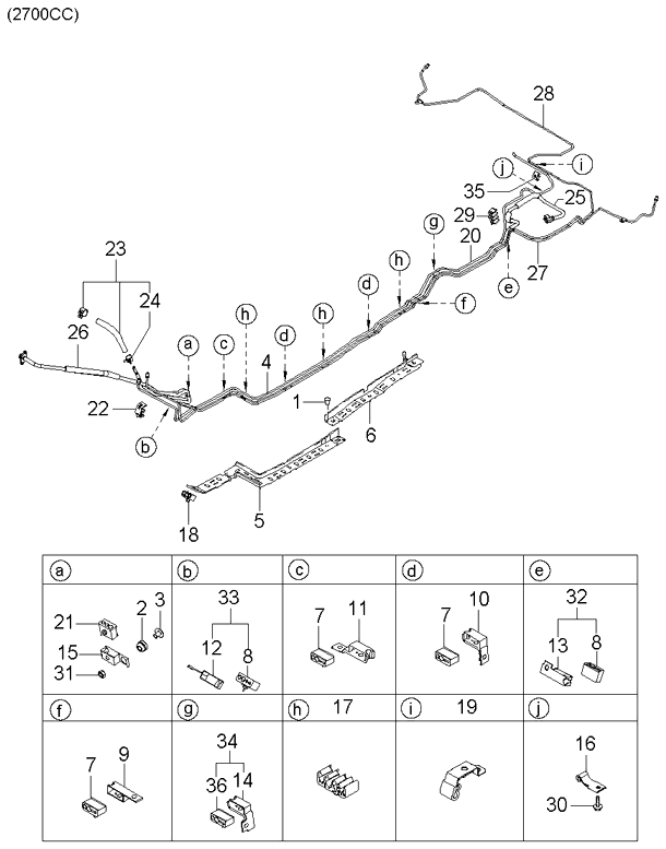 313232E000 Genuine Kia Hose Assembly-Quick Connector